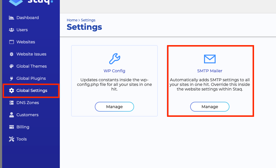 How to setup SMTP? - Managed WordPress Hosting Platform