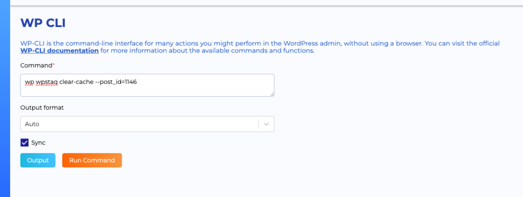 CLI commands for Staq cache - Managed WordPress Hosting Platform