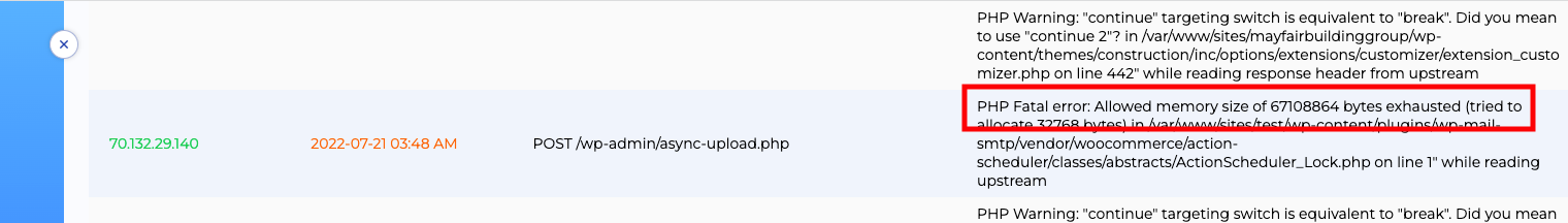The server cannot process the image - Staq Knowledge Base
