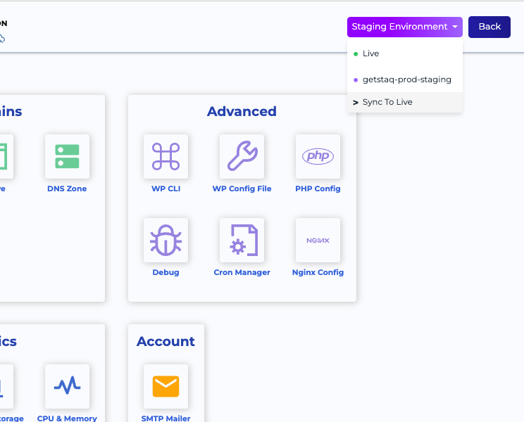 How To Sync A Staging Site To Production Managed Wordpress Hosting Platform