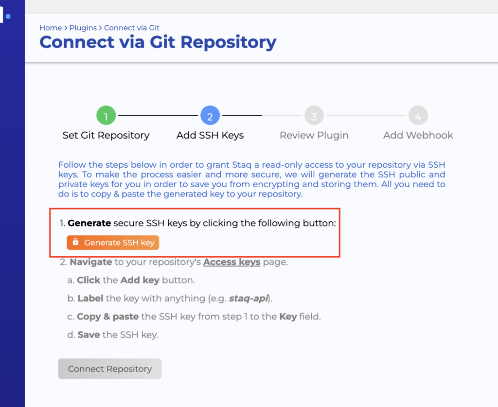 How To Setup Bitbucket With Staq Managed Wordpress Hosting Platform