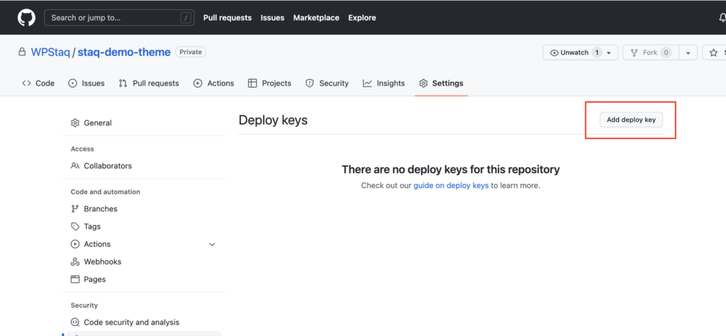 How To Setup Github With Staq Managed Wordpress Hosting Platform