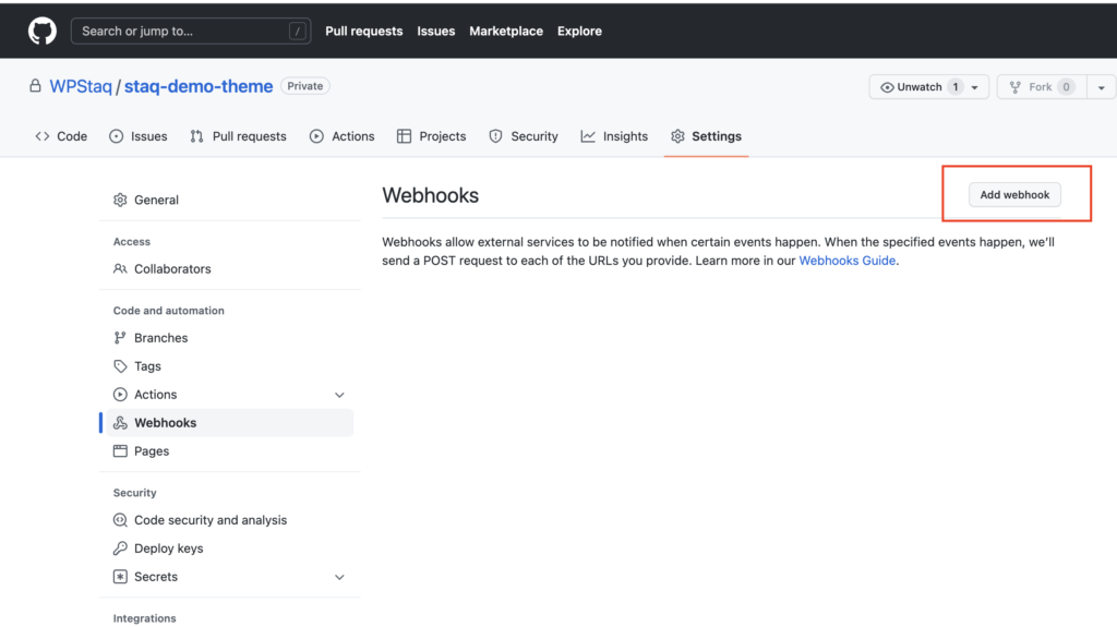 How To Setup Github With Staq Managed Wordpress Hosting Platform