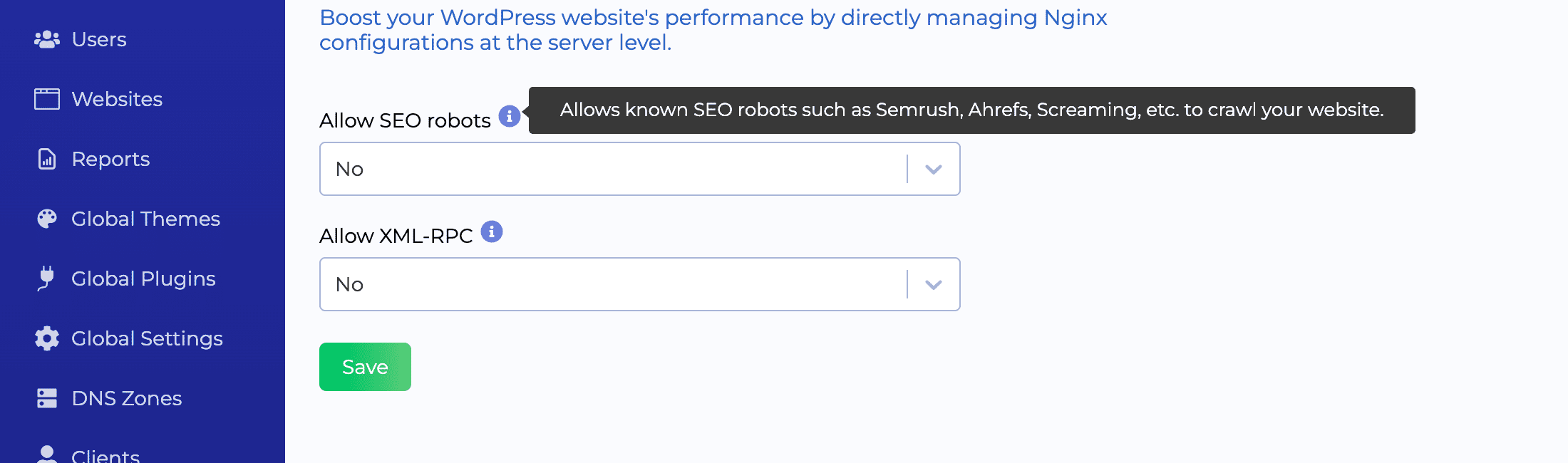 Staq is blocking my SEO tools with 502 or 503 server errors - Managed WordPress Hosting Platform