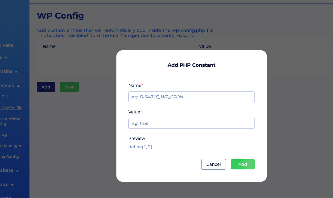 How to edit the wp-config.php file on Staq - Managed WordPress Hosting ... How to edit the wp-config.php file on Staq - Managed WordPress Hosting ...