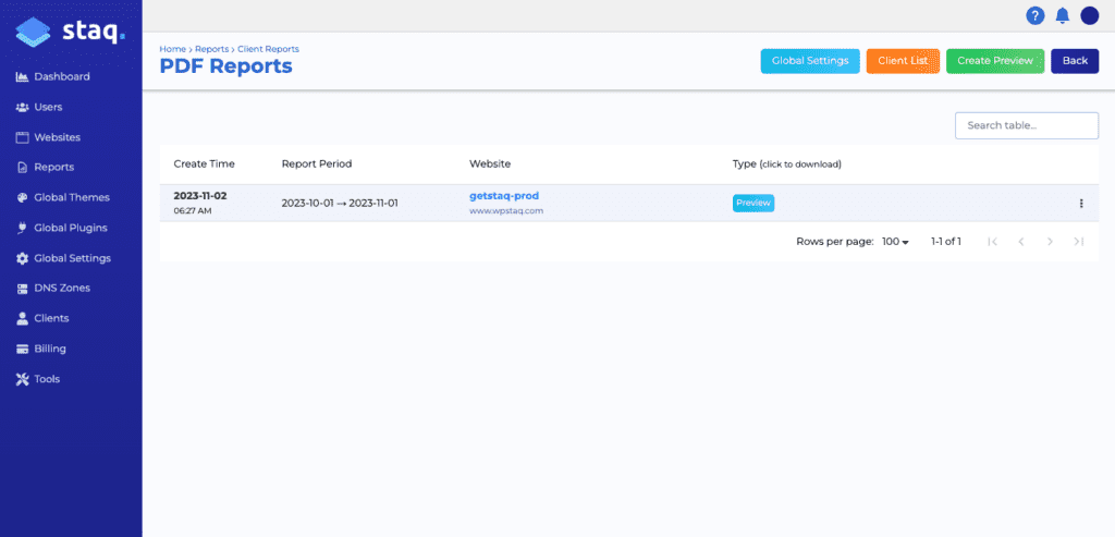 How to setup Client PDF Reports - Managed WordPress Hosting Platform