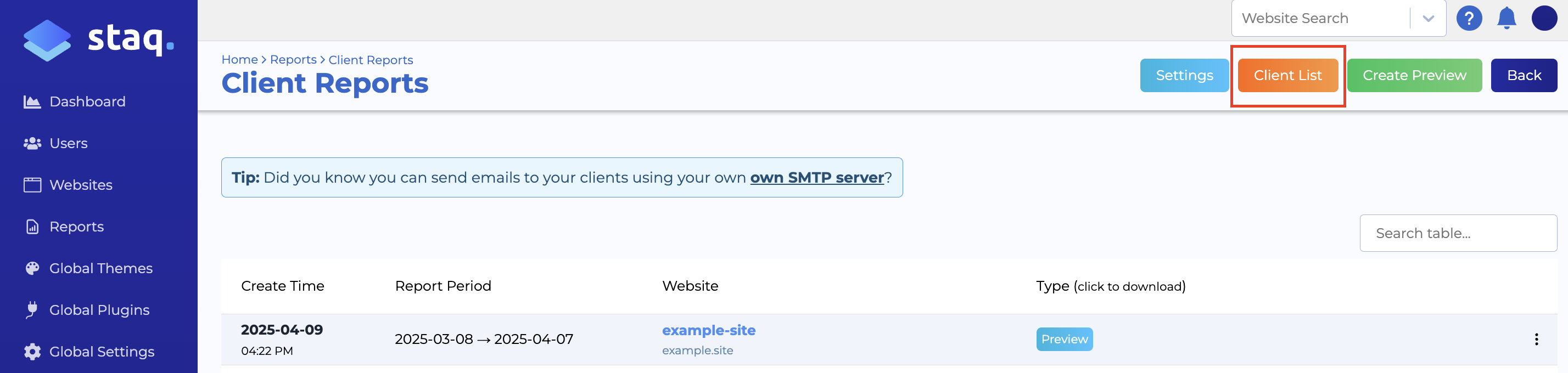 How to setup Client PDF Reports - Managed WordPress Hosting Platform