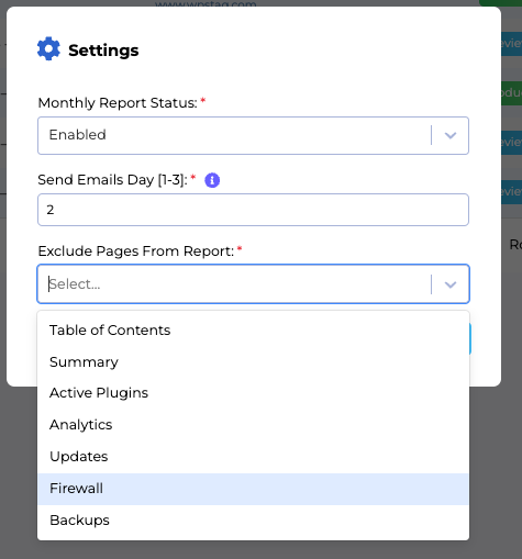 How to setup Client PDF Reports - Managed WordPress Hosting Platform