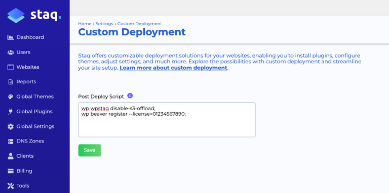 Customizing Deployment With Cli Commands Managed Wordpress Hosting Platform