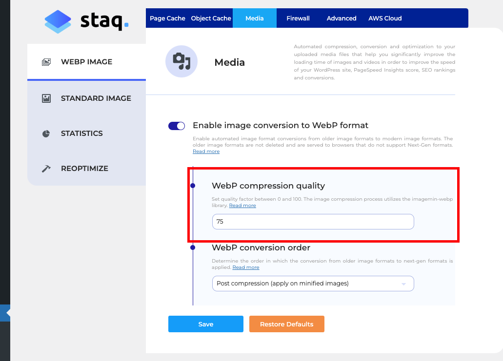 Troubleshooting Broken WebP Images on Your Staq Hosted Site - Managed WordPress Hosting Platform