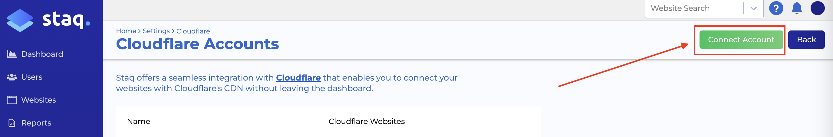 Integrating Cloudflare with Staq - Managed WordPress Hosting Platform